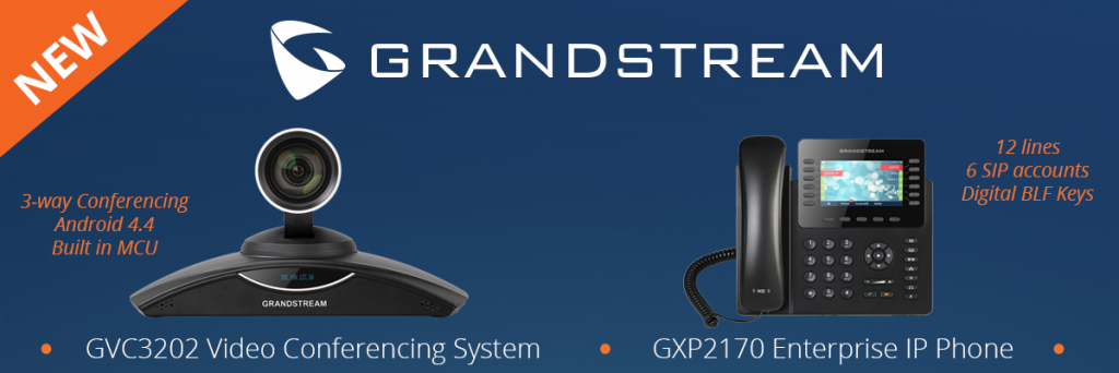 Grandstream Releases GVC3202 and GXP2170 VoIP Phones