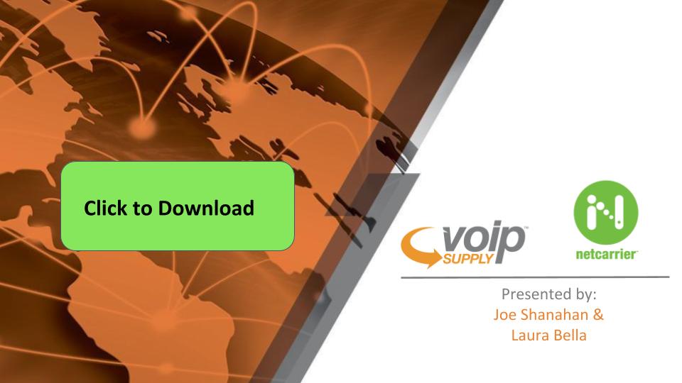 NetCarrier webinar 7.23.19 (1) - VoIP Insider