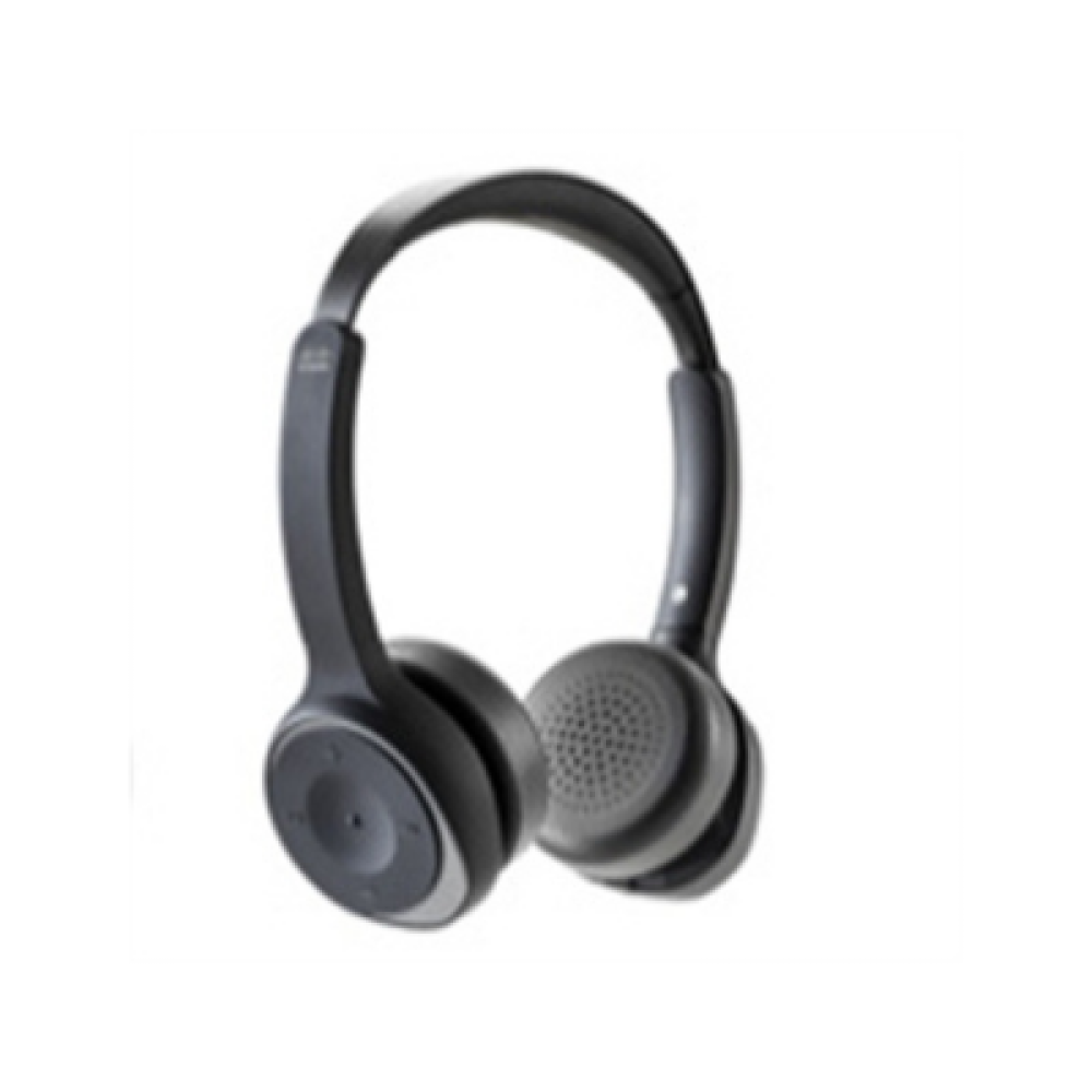 Cisco 730 Binaural Wireless Headset and Stand USB-A Bundle-Carbon HS-WL ...