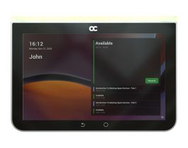 AudioCodes Touch Scheduler for Microsoft Teams Rooms TEAMS-RX-PANEL ...