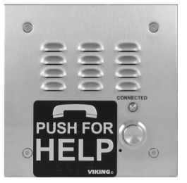 Viking Analog Stainless Steel Emergency Phone w/ Enhanced Weather ...