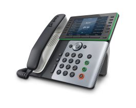Poly Edge E550 PoE IP Phone with Power Supply-US 89B57AA#ABA - VoIP Supply