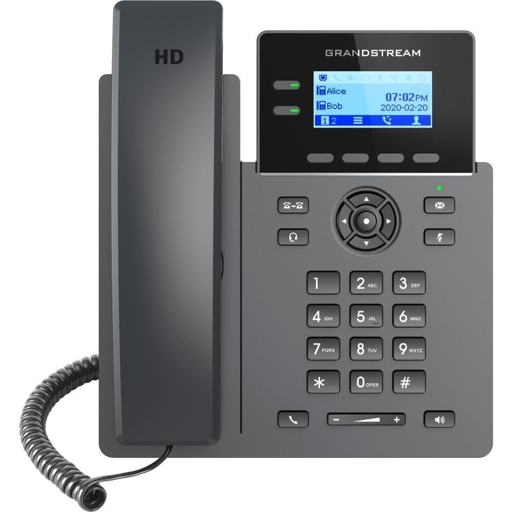 Grandstream GRP2602G 2-Line 4-SIP Carrier Grade IP Phone - VoIP Supply