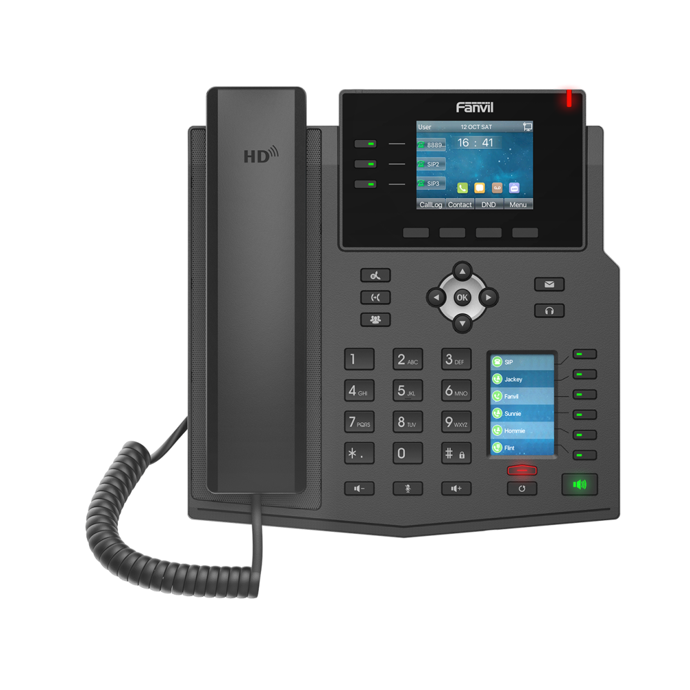 Fanvil X4U-N-V1 Medium level Neutral Brand phone for ITSP - VoIP Supply
